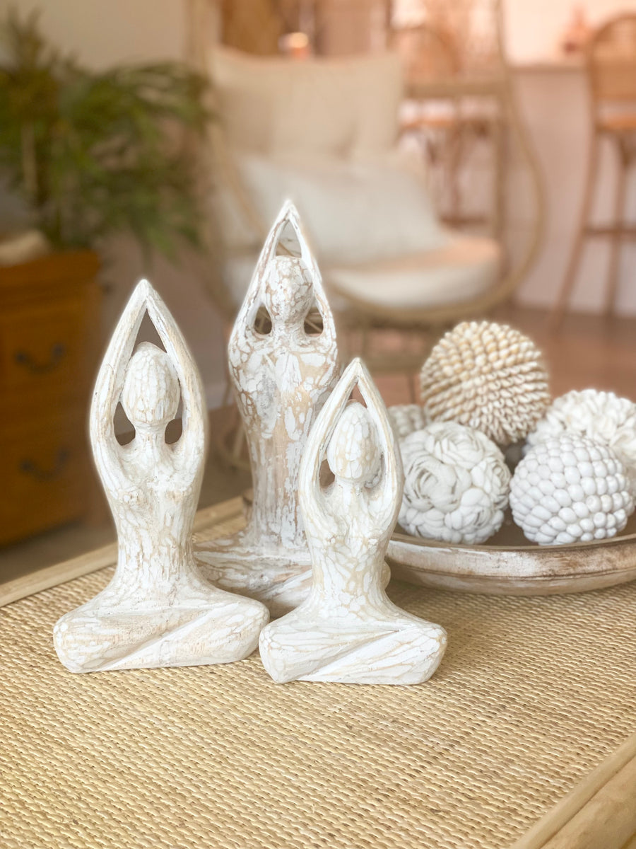 Timber Yoga Figure – Paper 'n' Clay