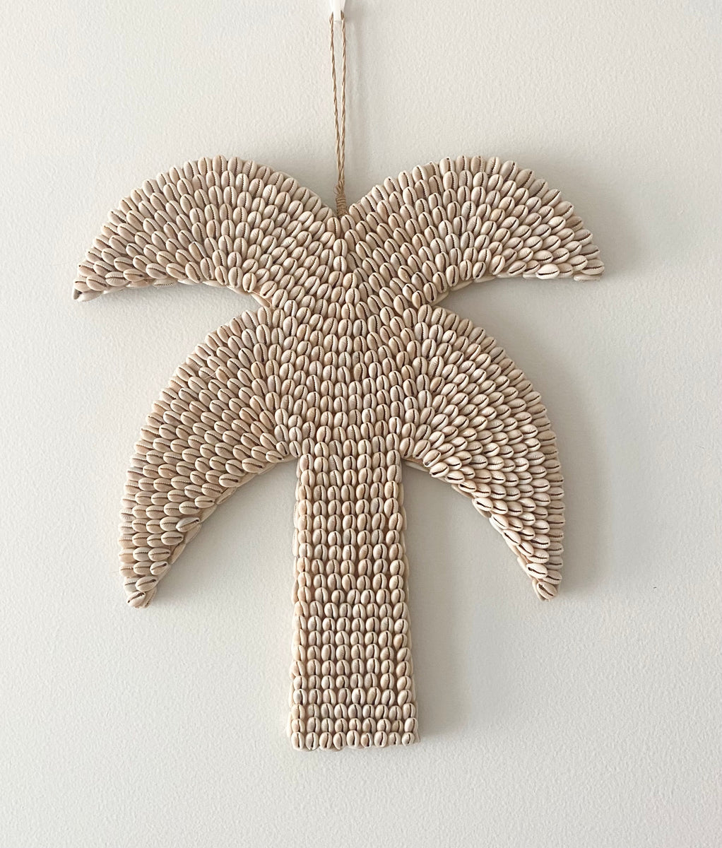 Palm Tree Shell Wall Hanging – Paper 'n' Clay